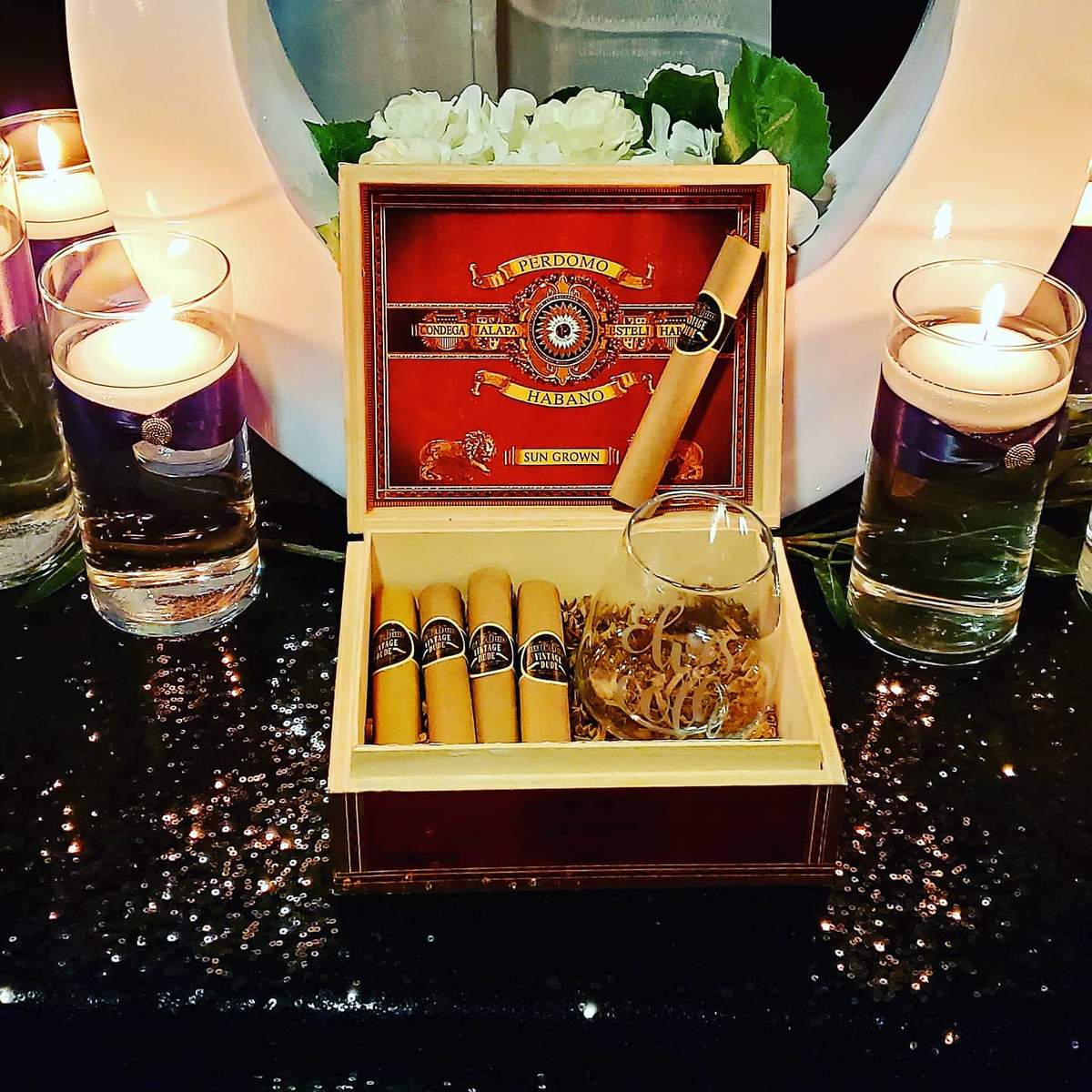 Whiskey and Cigar Birthday Party Ideas | Photo 8 of 15 | Catch My Party