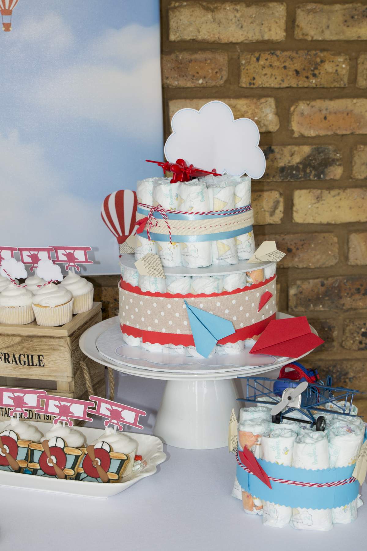 Airplanes Baby Shower Party Ideas | Photo 24 of 50 | Catch My Party