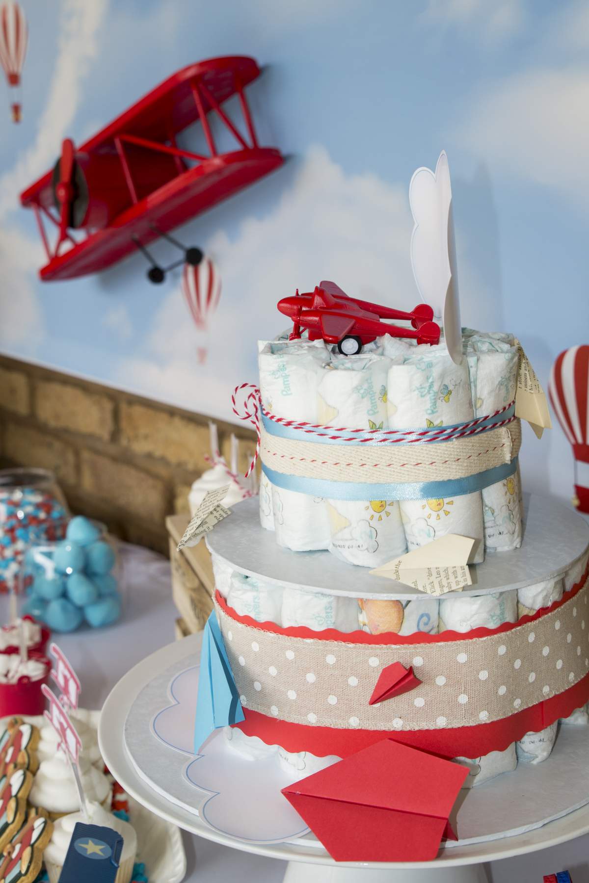 Airplanes Baby Shower Party Ideas | Photo 24 of 50 | Catch My Party
