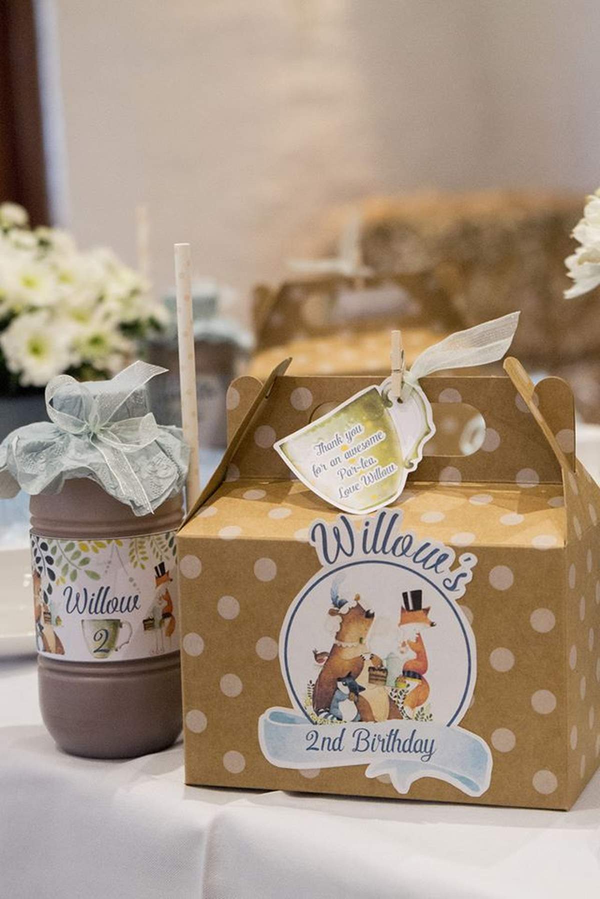 Animal Par-tea Birthday Party Ideas | Photo 8 of 30 | Catch My Party