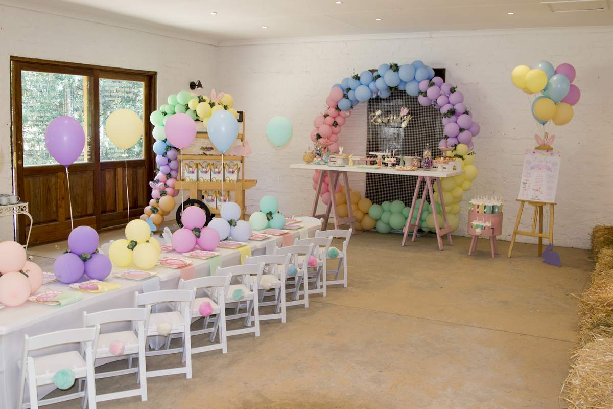 Bunnies / Rabbits Birthday Party Ideas | Photo 52 of 90 | Catch My Party