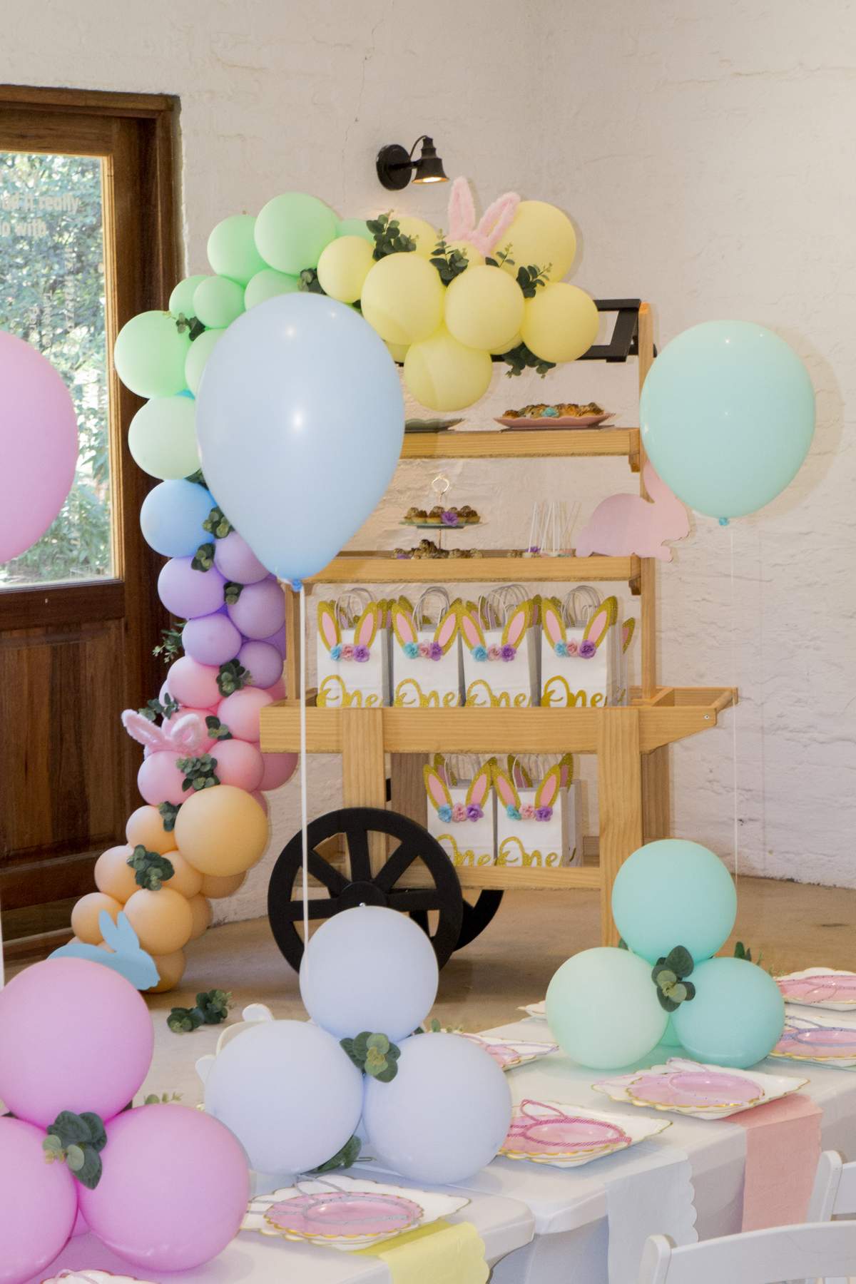 Bunnies / Rabbits Birthday Party Ideas | Photo 52 of 90 | Catch My Party