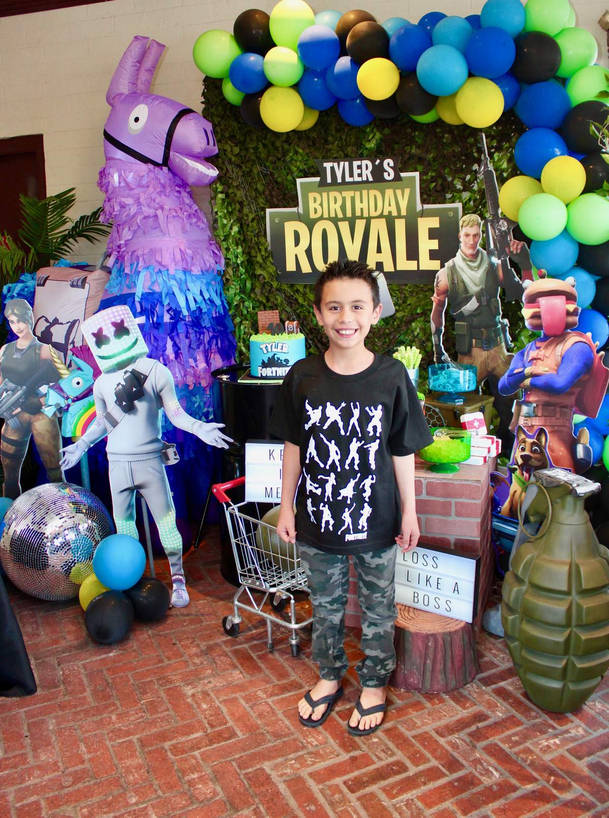 Fortnite Birthday Party Ideas | Photo 1 of 11 | Catch My Party