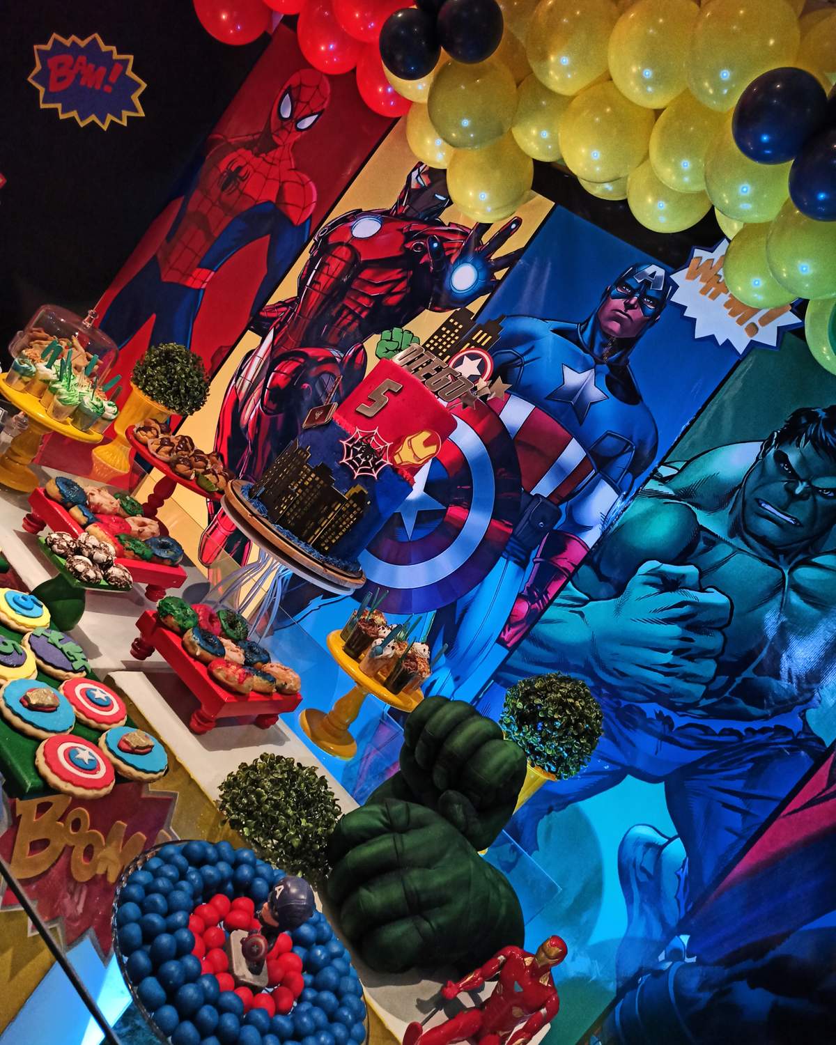 Avengers Birthday Party Ideas | Photo 3 of 6 | Catch My Party