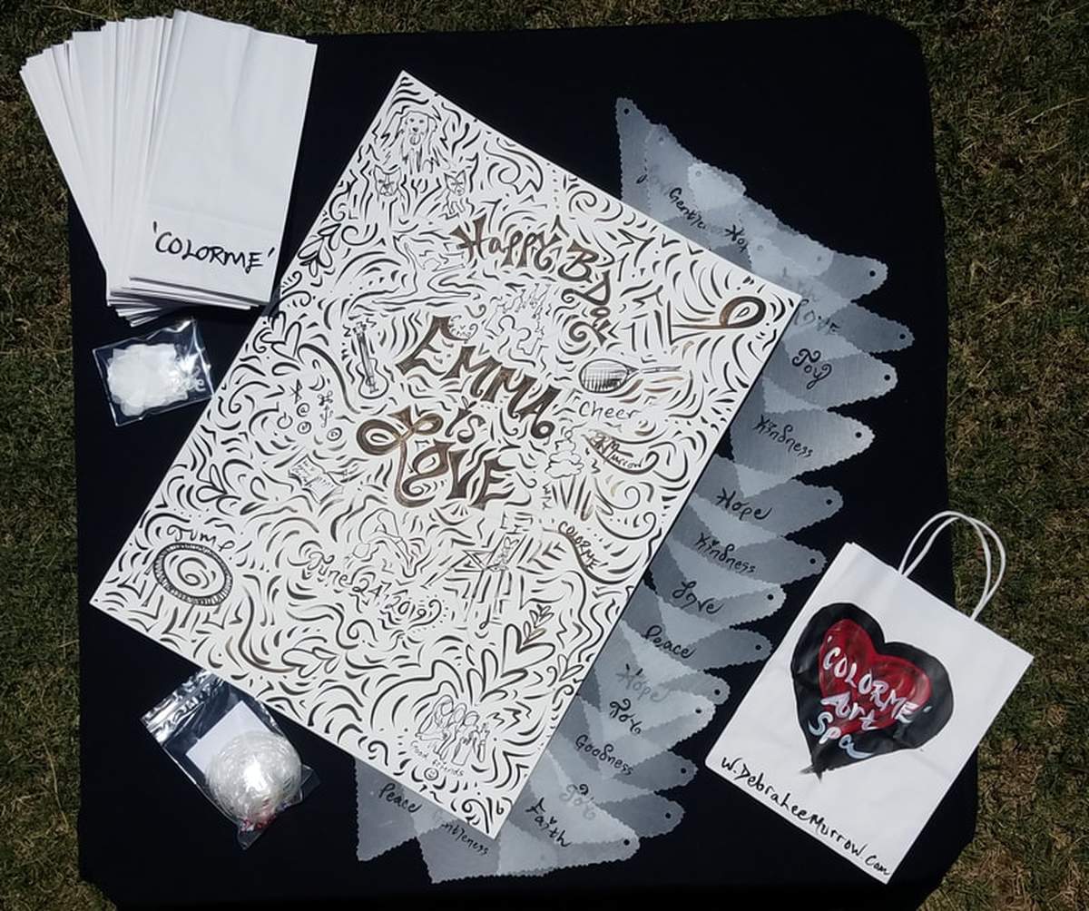 Arts & Crafts Gender Reveal Party Ideas | Photo 1 of 3 | Catch My Party