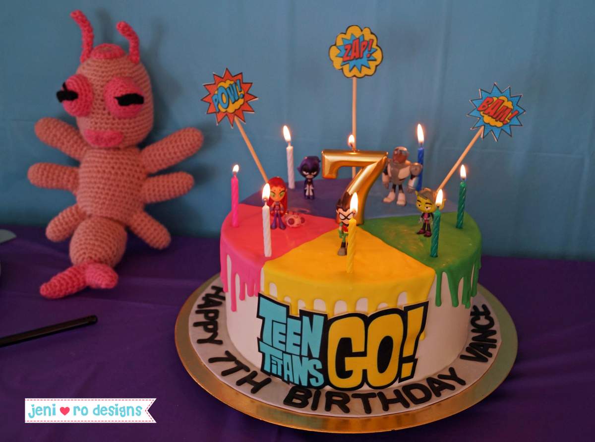 Teen Titans Go Birthday Party Ideas | Photo 13 of 29 | Catch My Party