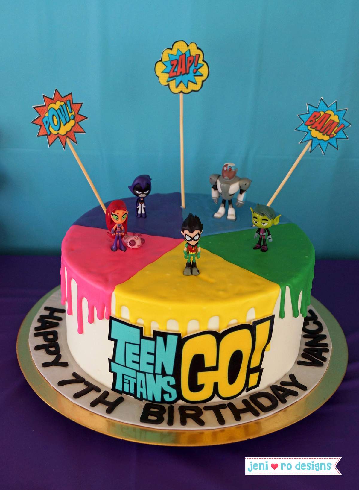 Teen Titans Go Birthday Party Ideas | Photo 6 of 29 | Catch My Party