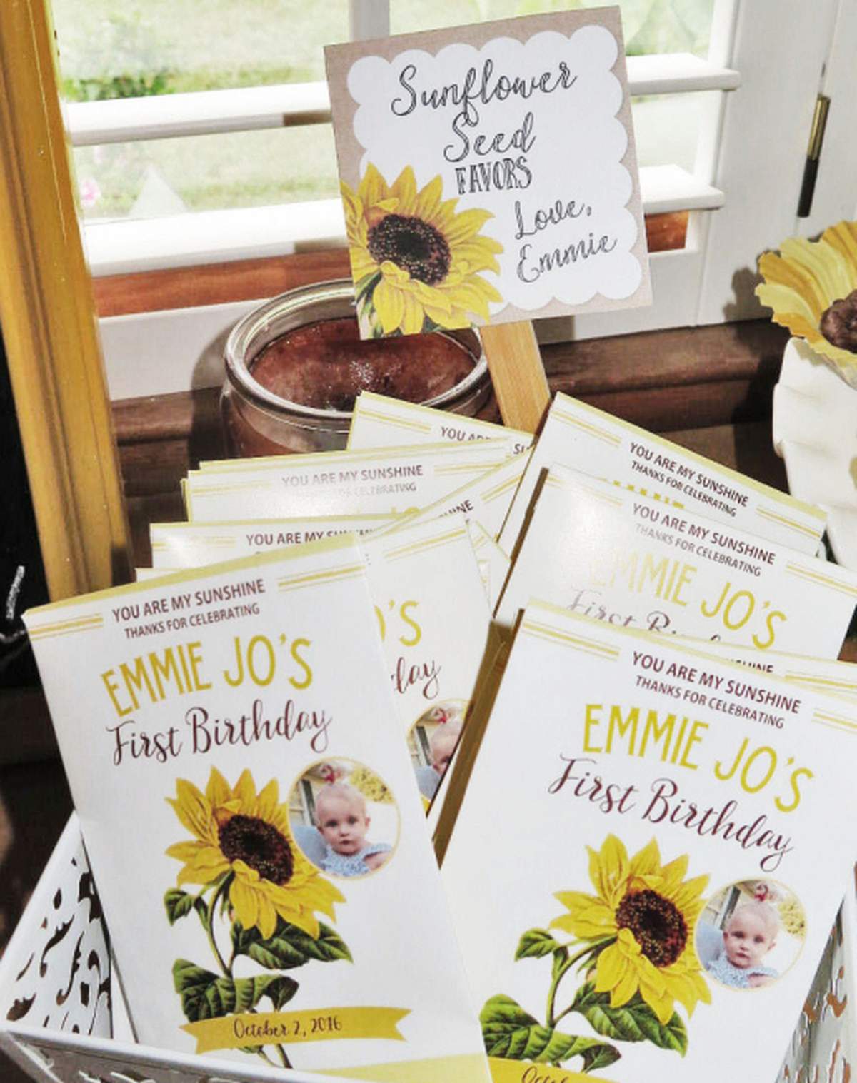 Sunflowers Birthday Party Ideas | Photo 6 of 7 | Catch My Party