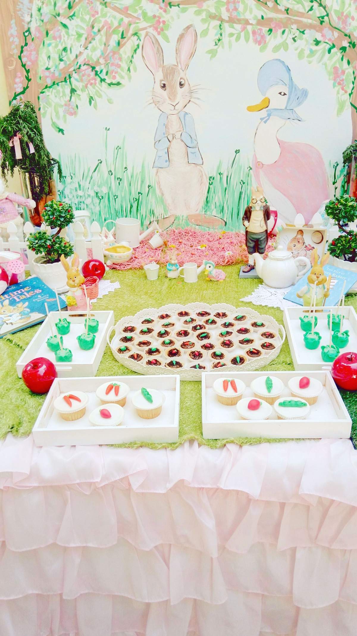 Peter Rabbit Baptism Party Ideas | Photo 5 of 23 | Catch My Party