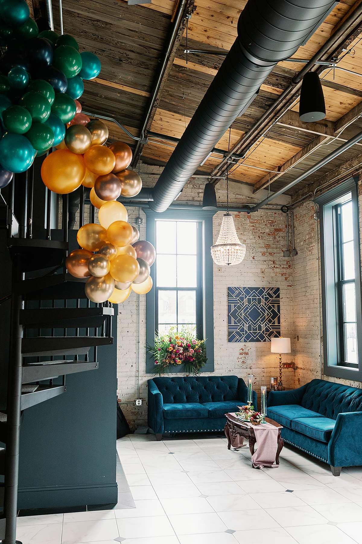 Modern Tropical Warehouse Chic Wedding Party Ideas | Photo 108 of 142 ...