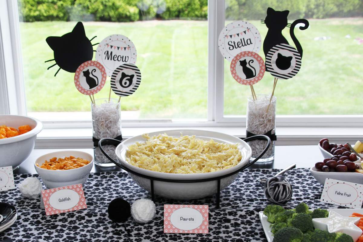 Cats Birthday Party Ideas | Photo 3 of 40 | Catch My Party