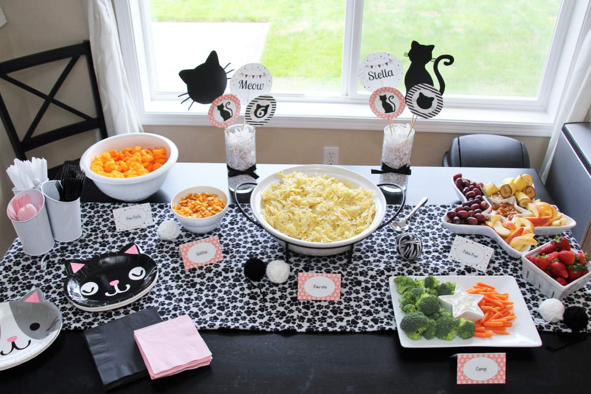 Cats Birthday Party Ideas | Photo 3 of 40 | Catch My Party
