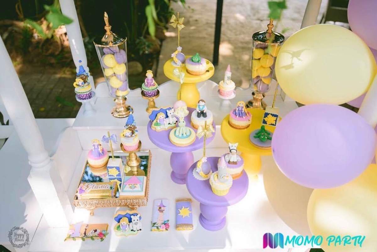 tangled party theme Birthday Party Ideas | Photo 14 of 30 | Catch My Party