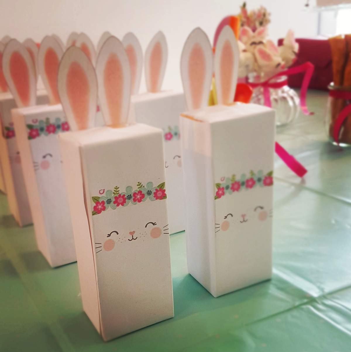 Bunnies / Rabbits Birthday Party Ideas | Photo 2 of 8 | Catch My Party