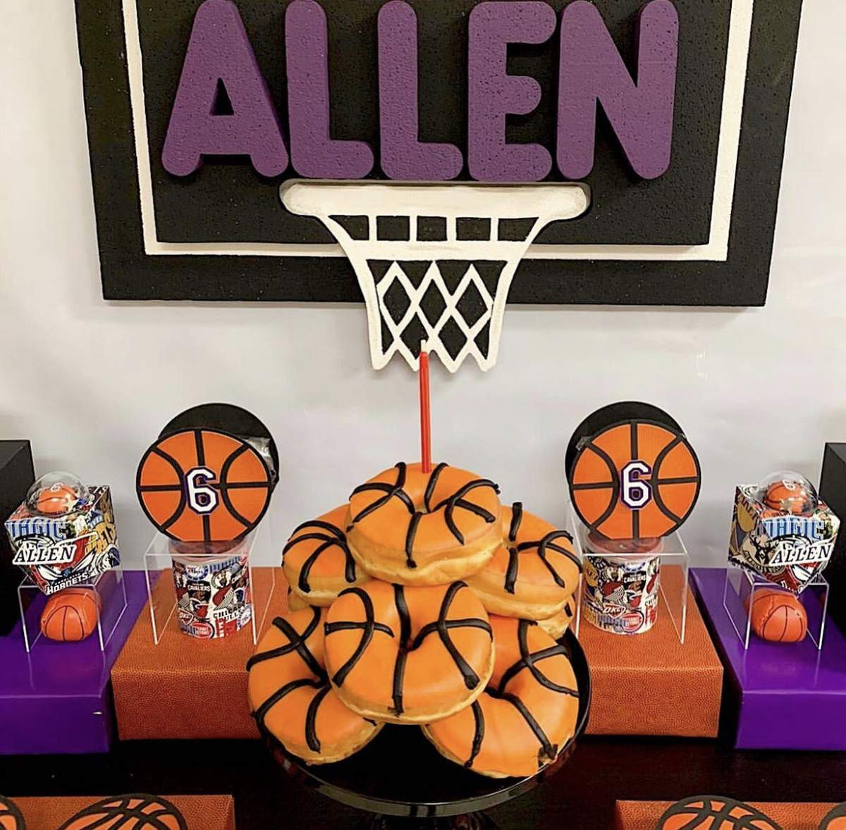 NBA Birthday Party Ideas | Photo 4 of 9 | Catch My Party