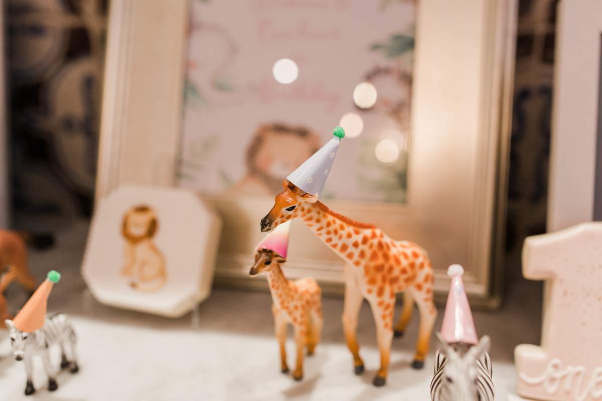 Pastel Party Animal Birthday Party Ideas | Photo 2 of 33 | Catch My Party