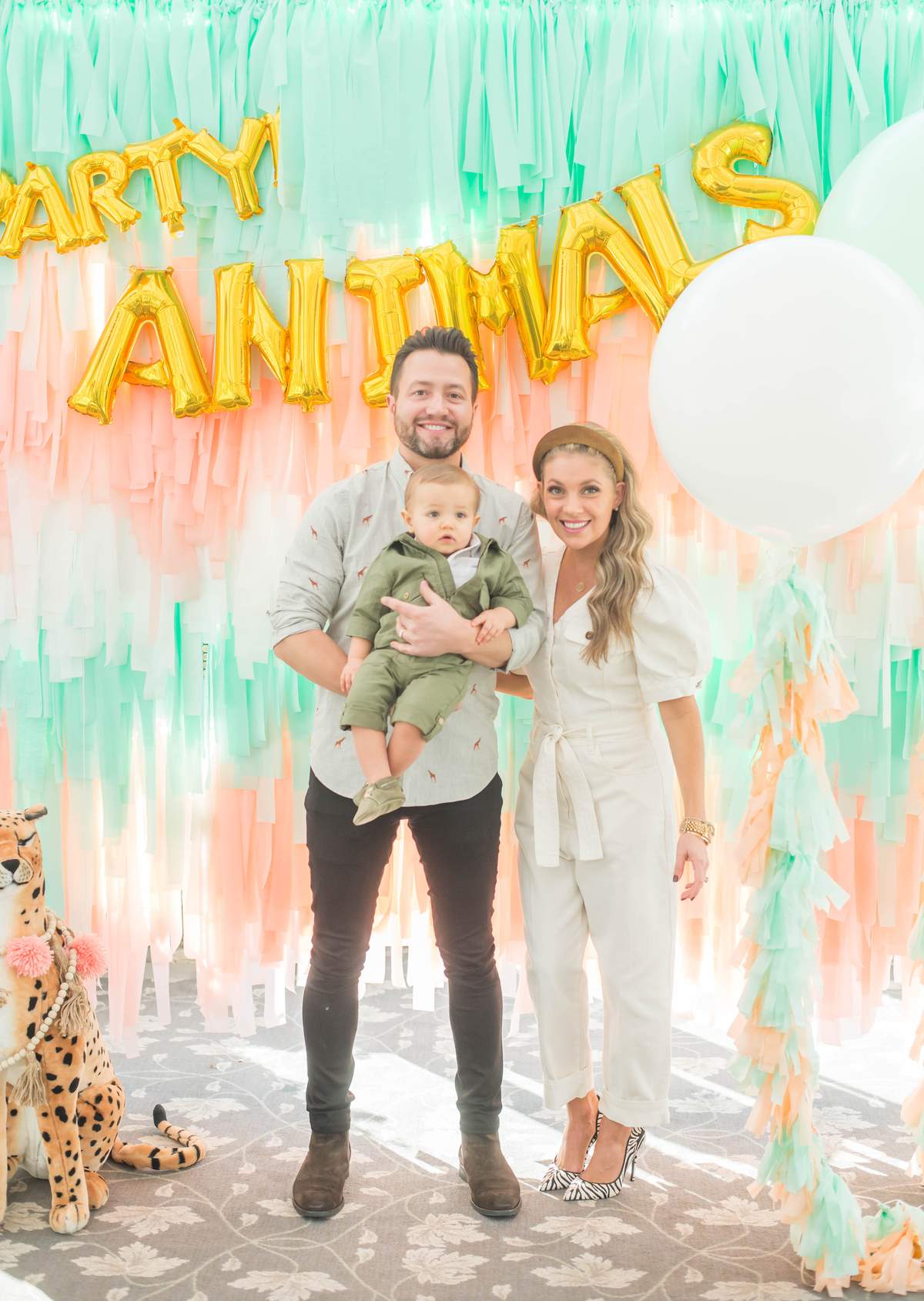 Pastel Wild One aka Party Animals Theme / Birthday "Kai's First "Wild ...