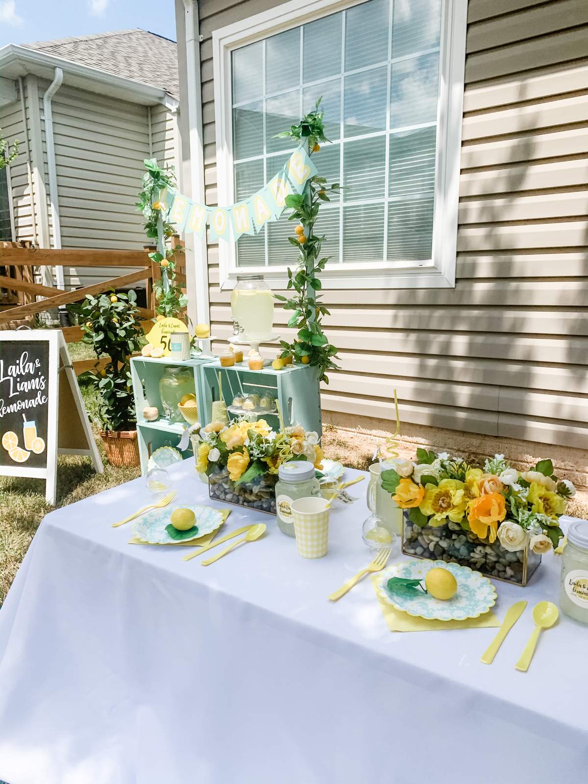 Lemonade / Lemons Summer Party Ideas | Photo 1 of 28 | Catch My Party