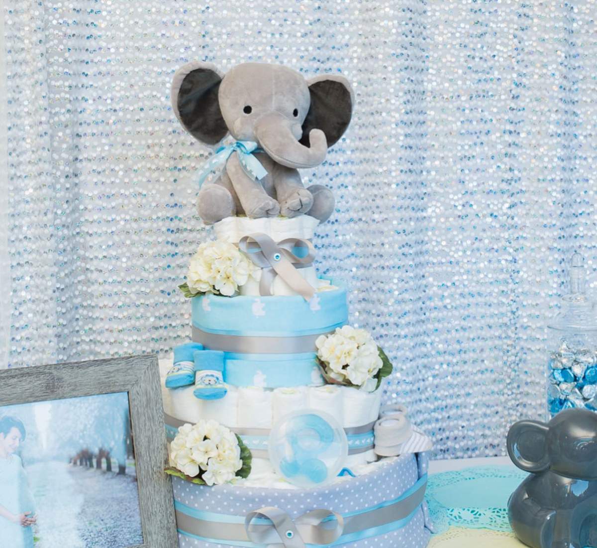 Elephant Baby Shower Baby Shower Party Ideas | Photo 1 of 25 | Catch My ...