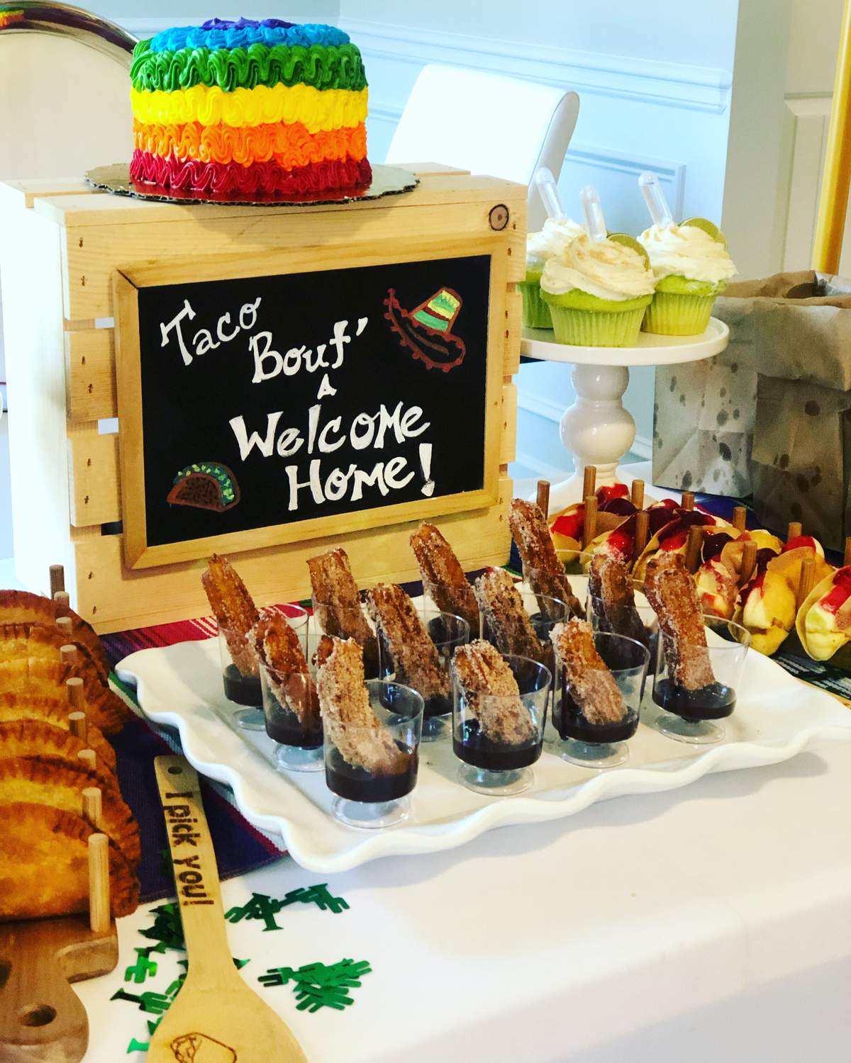 Fiesta / Mexican / Welcome Home Party "Taco Bout’ A Welcome Home ...