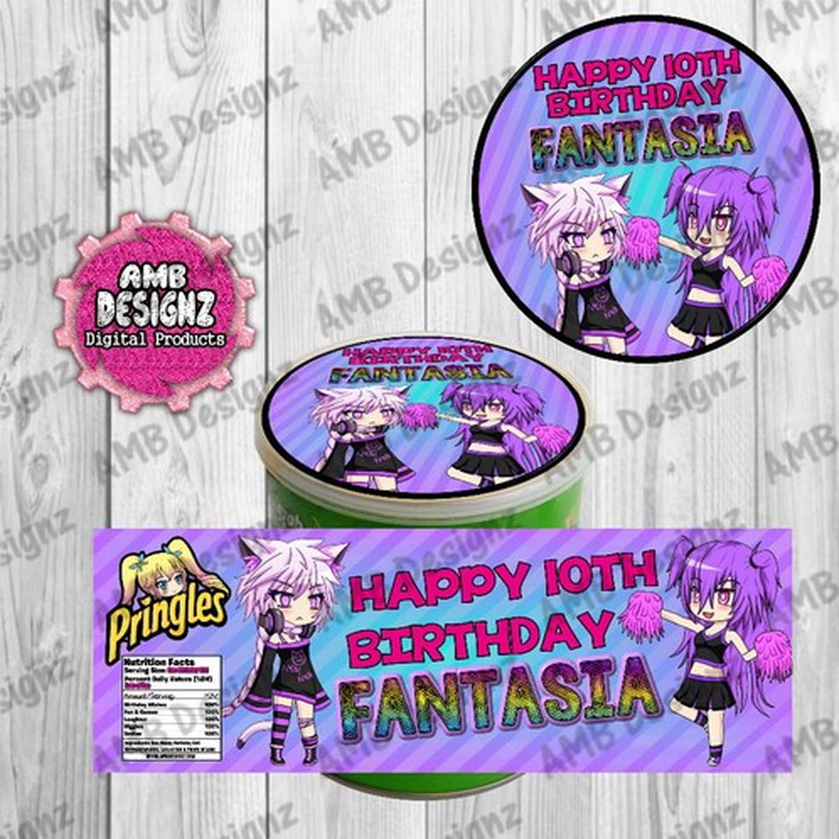 Gacha Life Birthday Party Ideas | Photo 3 of 12 | Catch My Party