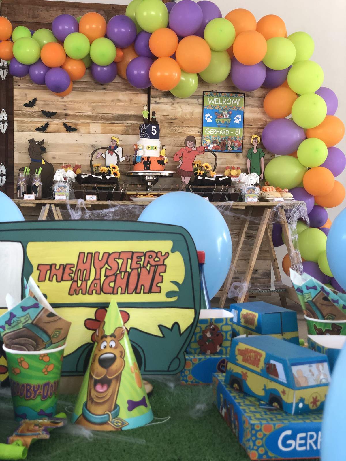 Scooby Doo Birthday Party Ideas | Photo 1 of 23 | Catch My Party