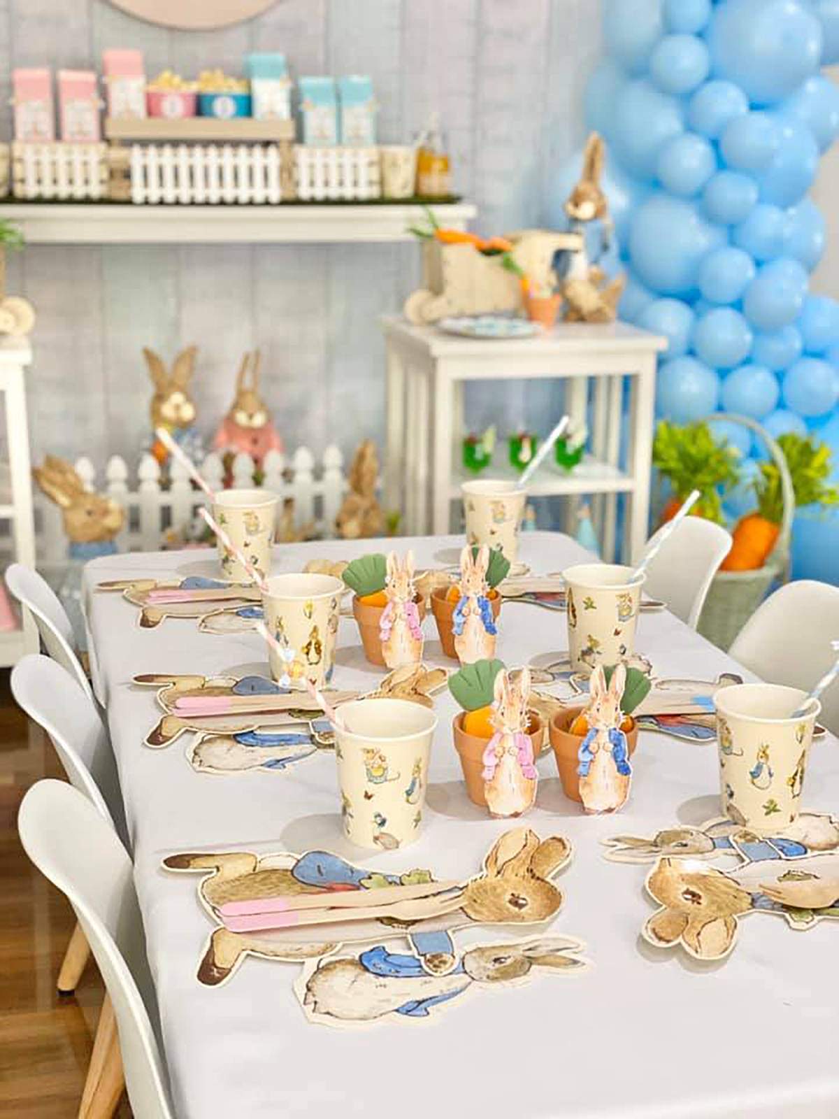 Peter Rabbit Themed Birthday Birthday Party Ideas | Photo 15 of 21 ...