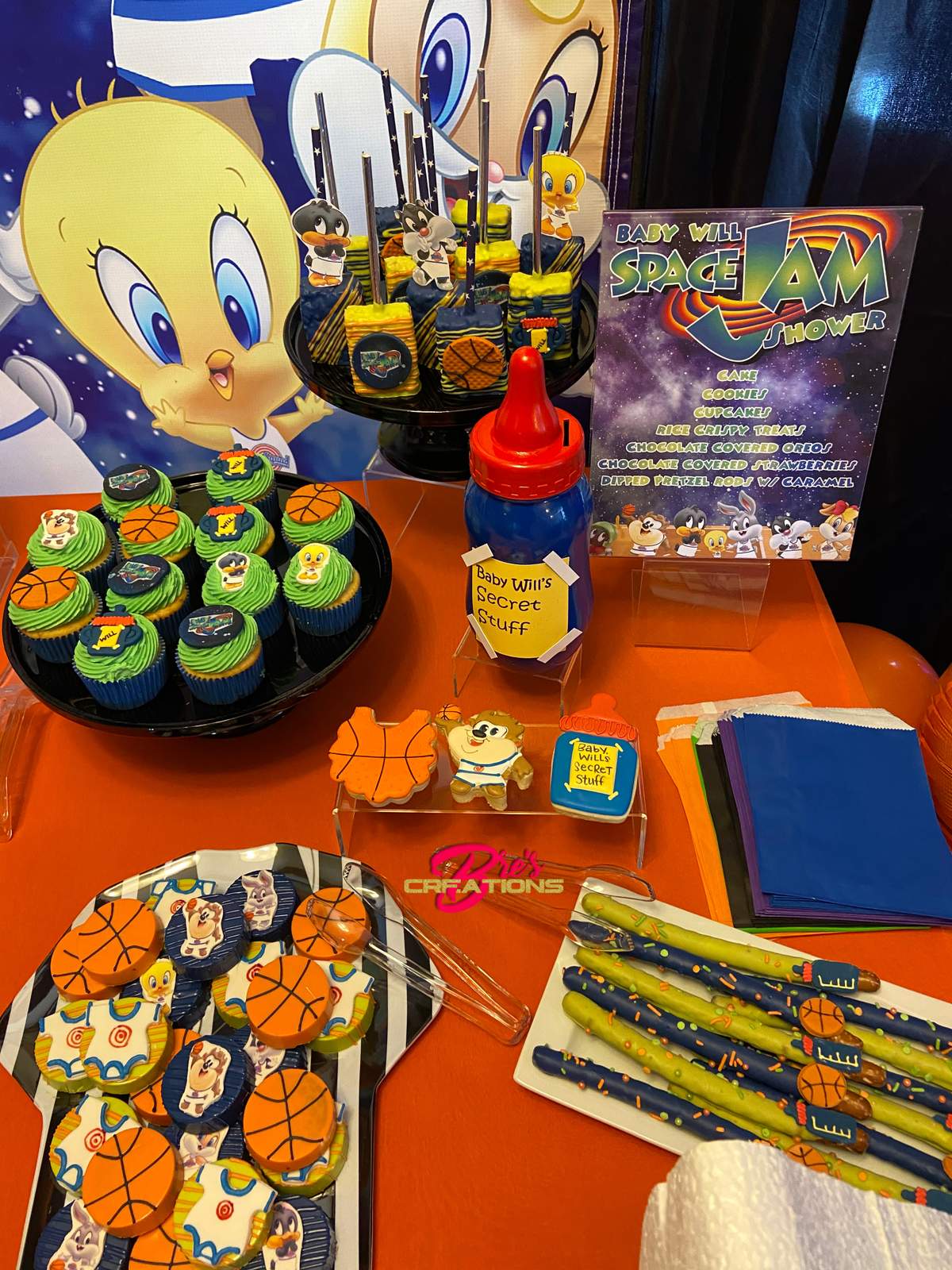 Space Jam Baby Shower Party Ideas | Photo 31 of 31 | Catch My Party