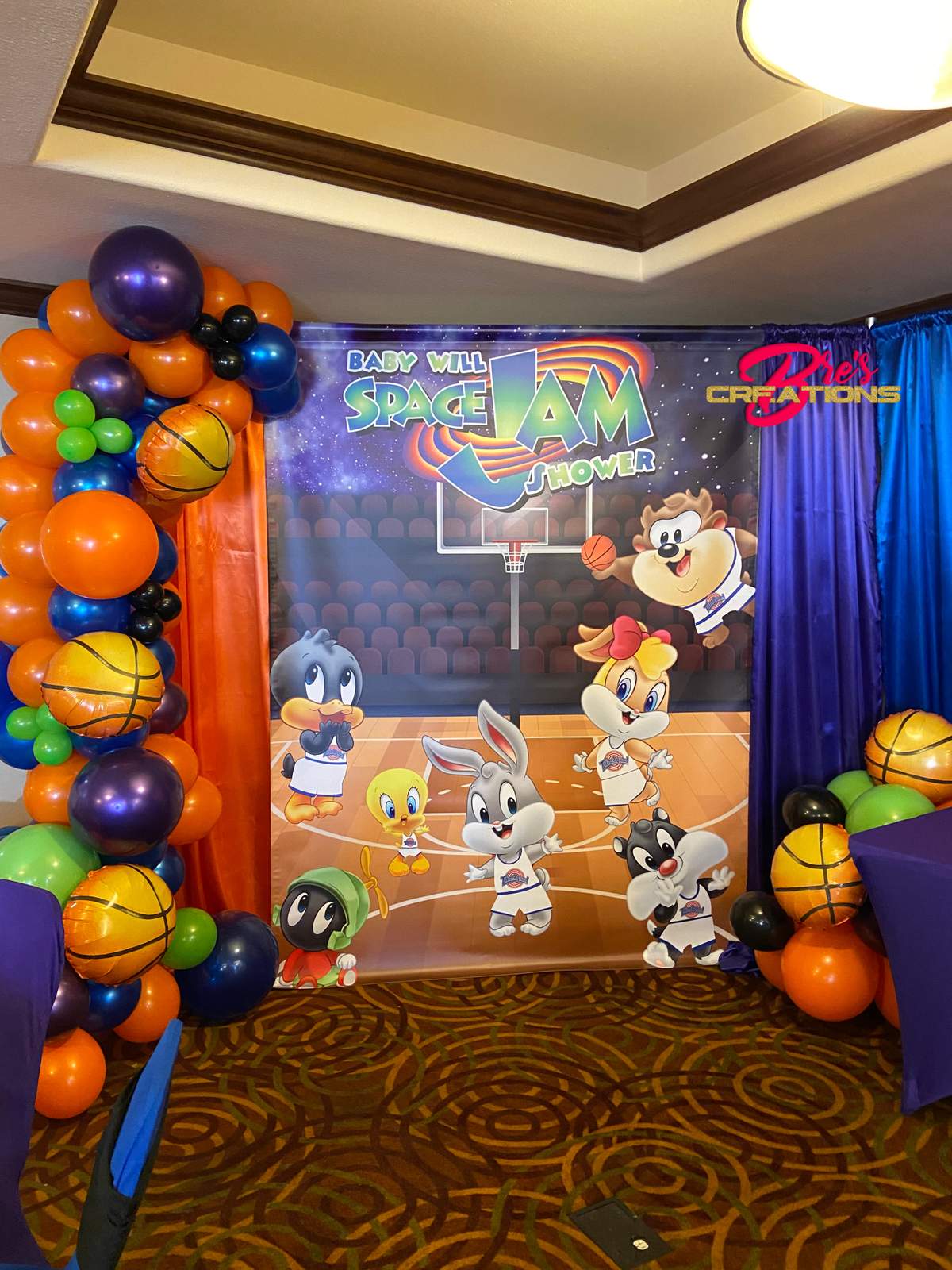 Space Jam Baby Shower Party Ideas | Photo 1 of 31 | Catch My Party