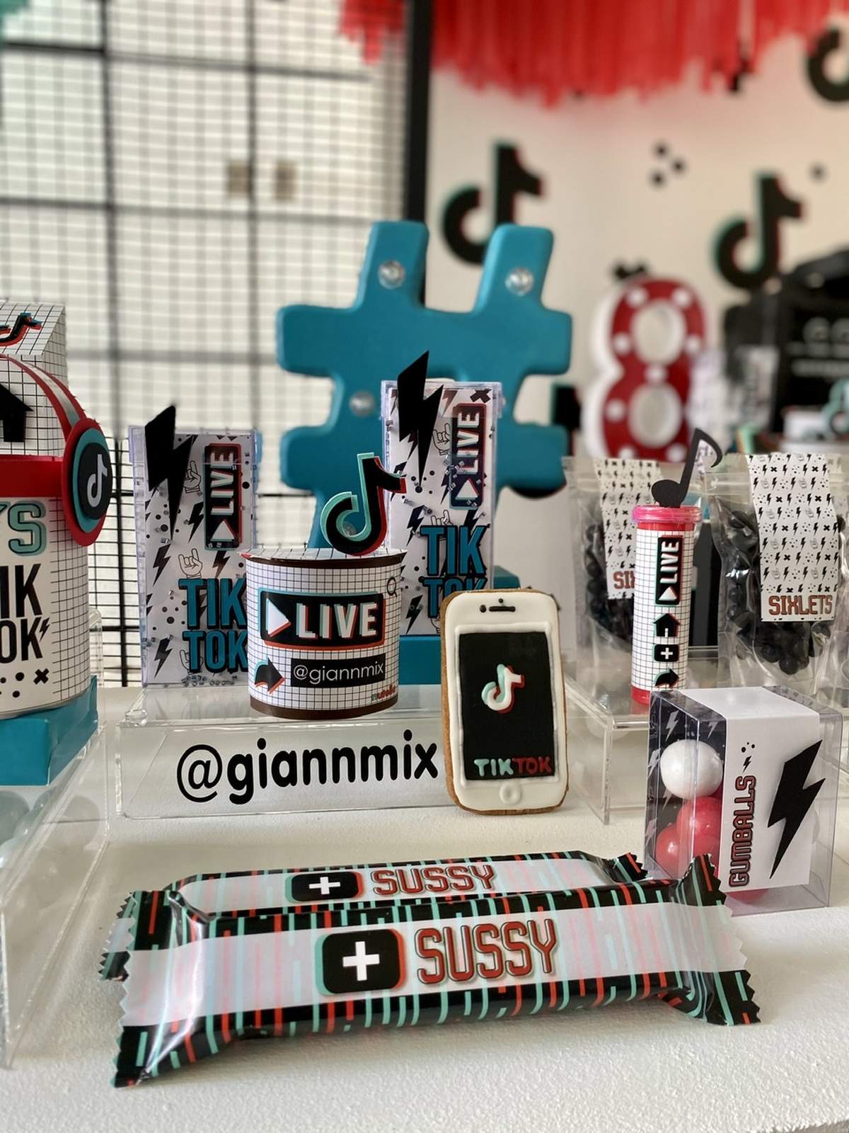 Tik tok party Birthday Party Ideas | Photo 11 of 13 | Catch My Party