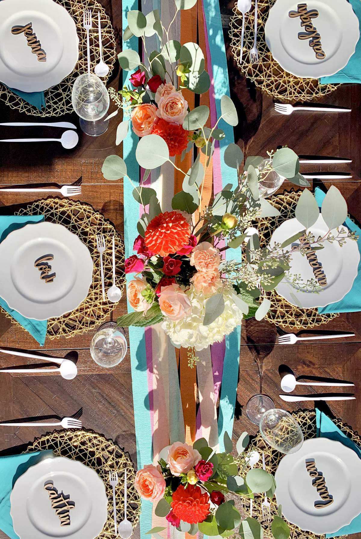 Bright Colors Birthday Party Ideas | Photo 10 of 19 | Catch My Party