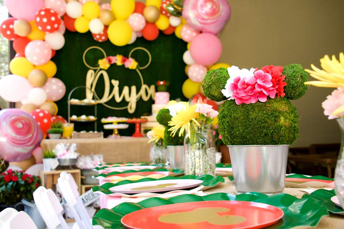 Minnie Mouse / Birthday "Diya's Minnie Mouse Garden Party" | Catch My Party