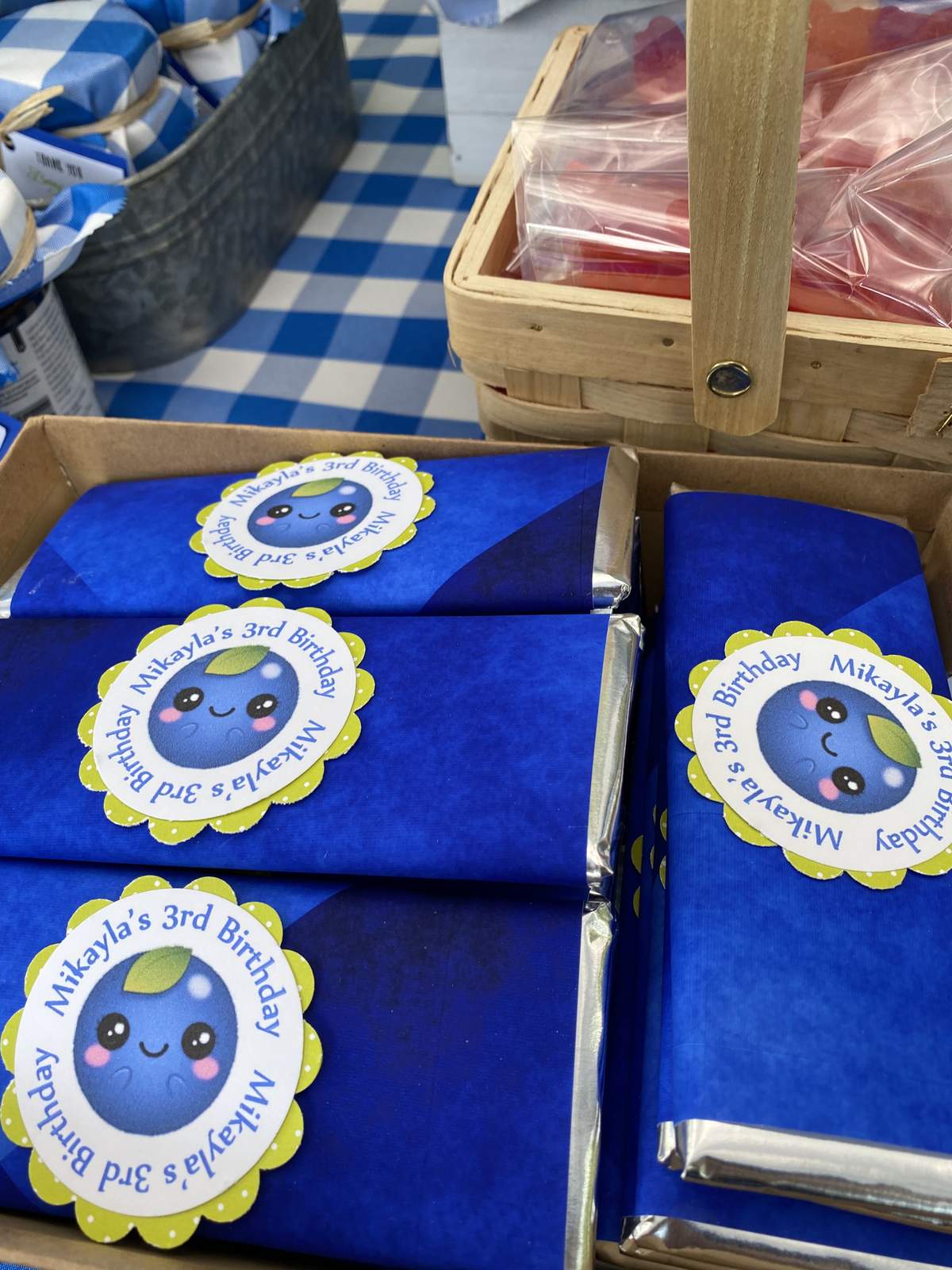 Blueberry Birthday Party Ideas | Photo 1 of 37 | Catch My Party