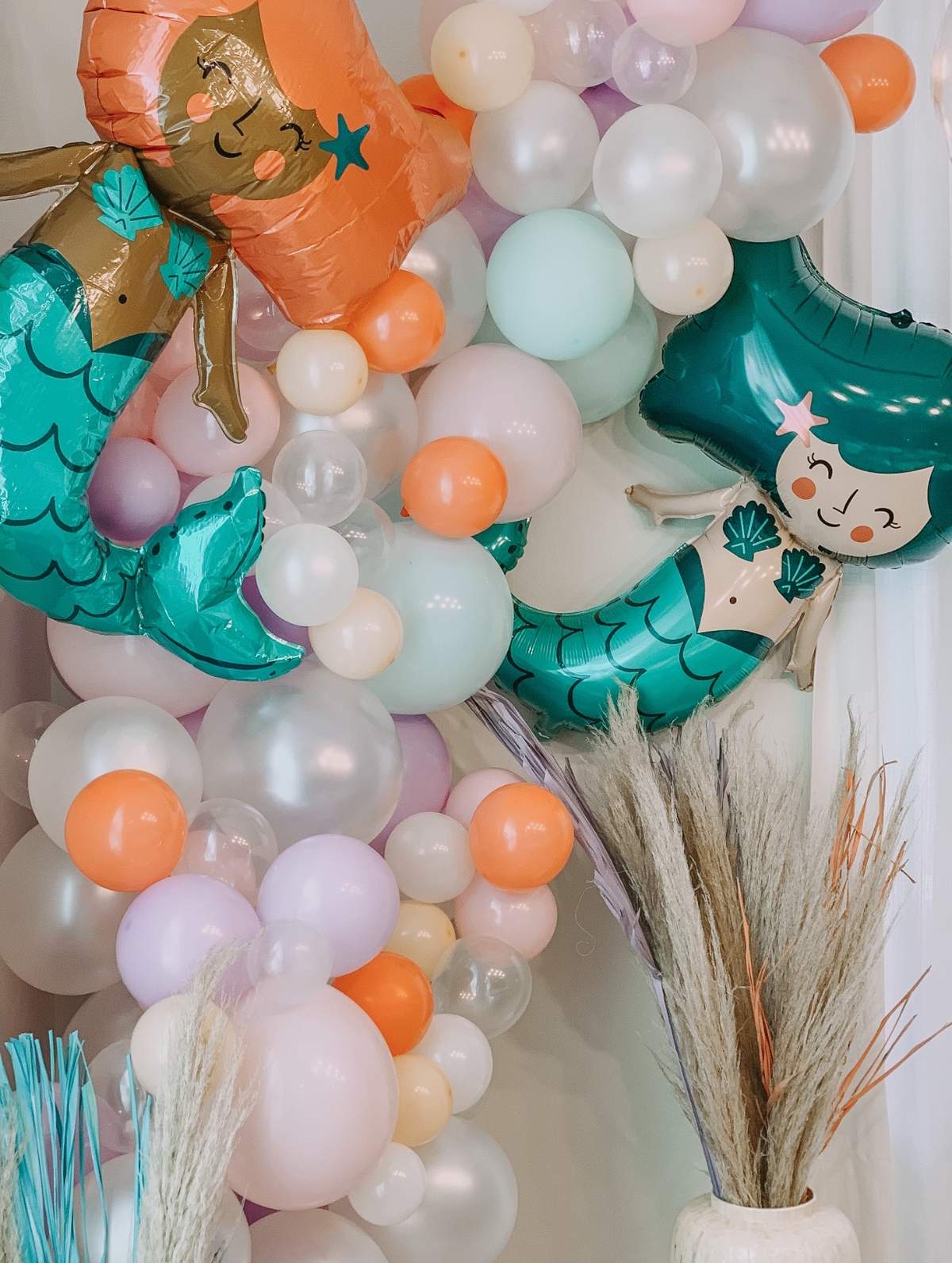 Mermaid / Birthday "Let's Shell-abrate! "At Home" Birthday Party ...