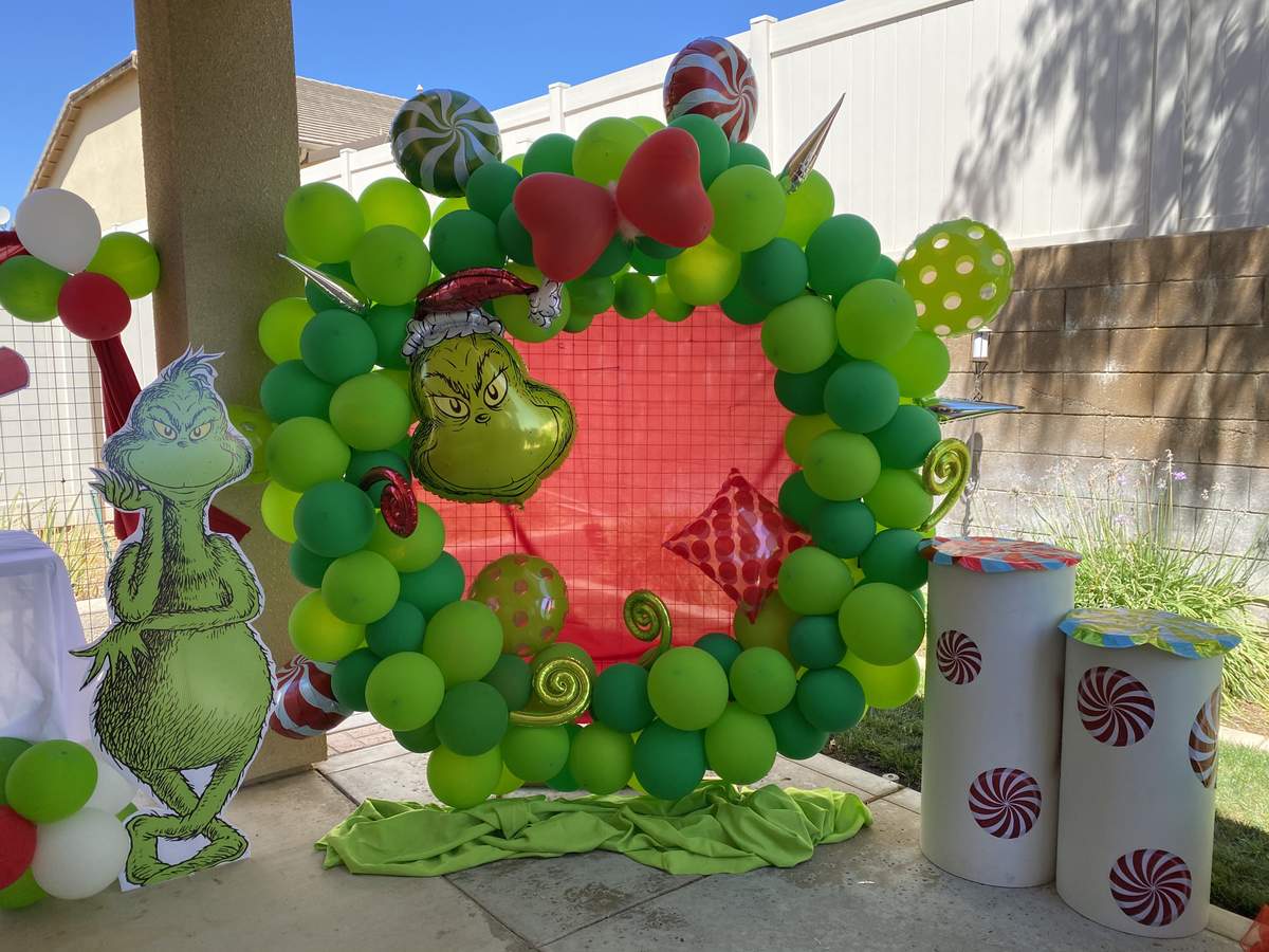 Grinchmas Birthday Party Ideas | Photo 7 of 20 | Catch My Party
