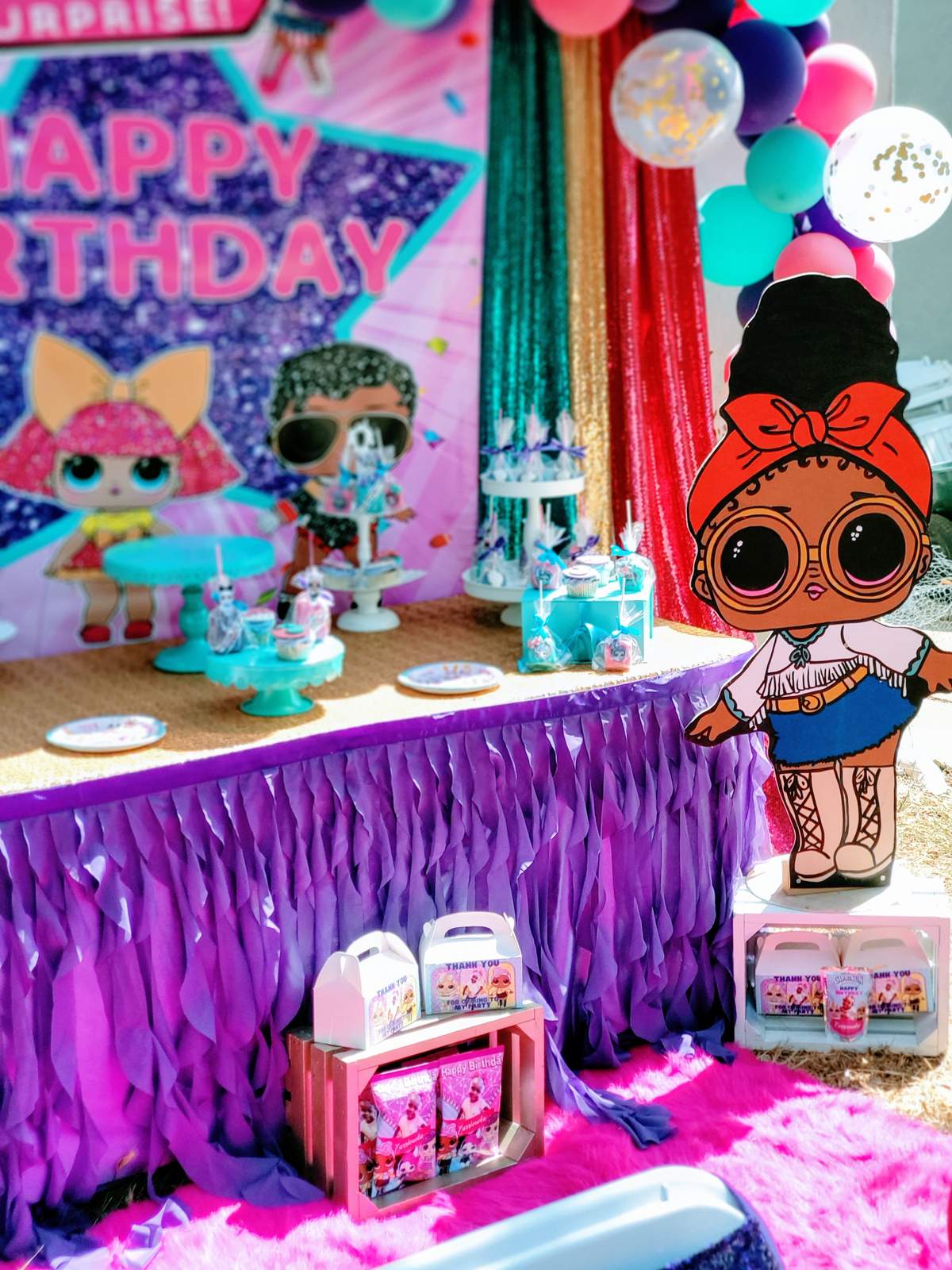 LOL Surprise Dolls Birthday Party Ideas | Photo 8 of 18 | Catch My Party