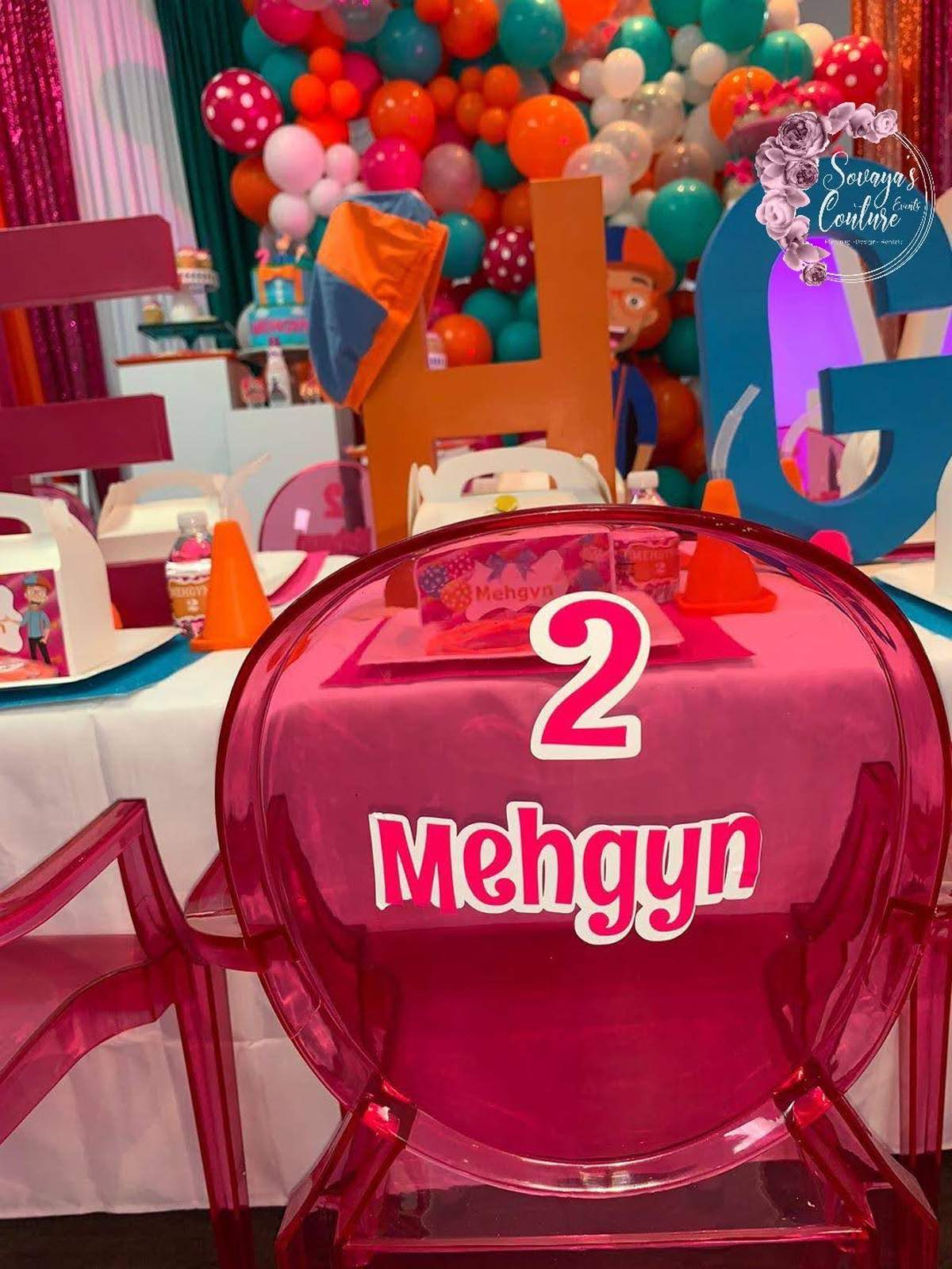 Blippi / Birthday "Mehgyn's 2nd Birthday!" | Catch My Party