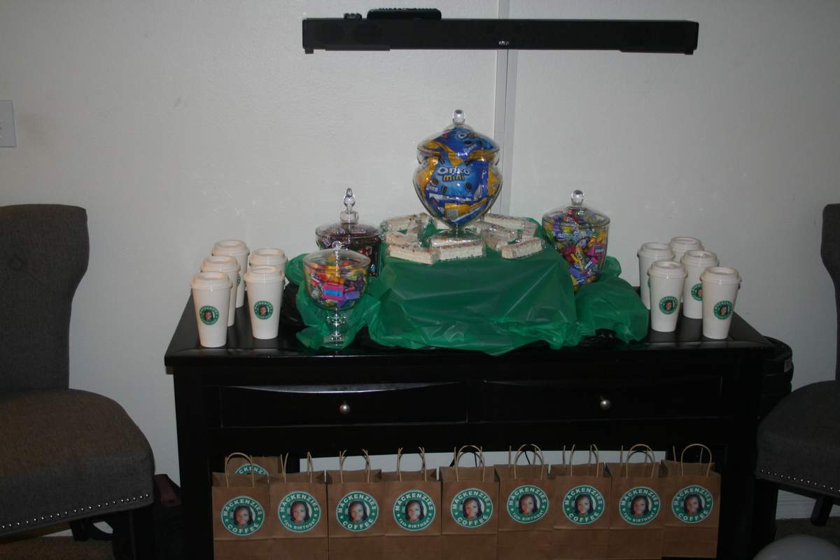 Coffee Birthday Party Ideas | Photo 1 of 8 | Catch My Party