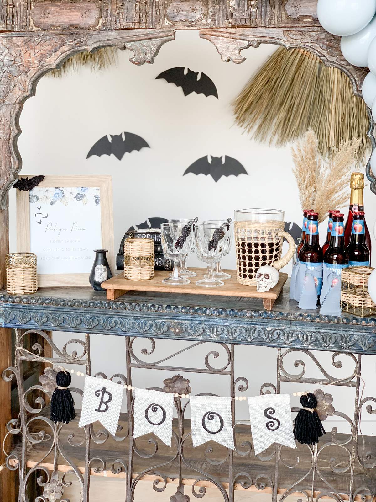 Moody Boho Halloween Halloween Party Ideas | Photo 1 of 9 | Catch My Party