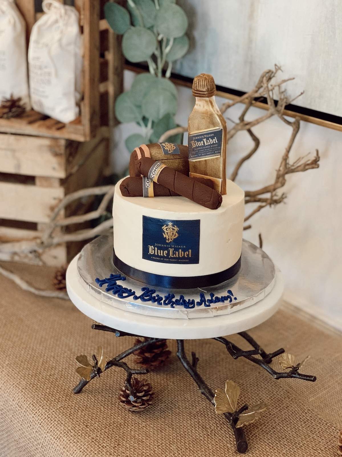 Whiskey Theme Party Birthday Party Ideas | Photo 3 of 7 | Catch My Party