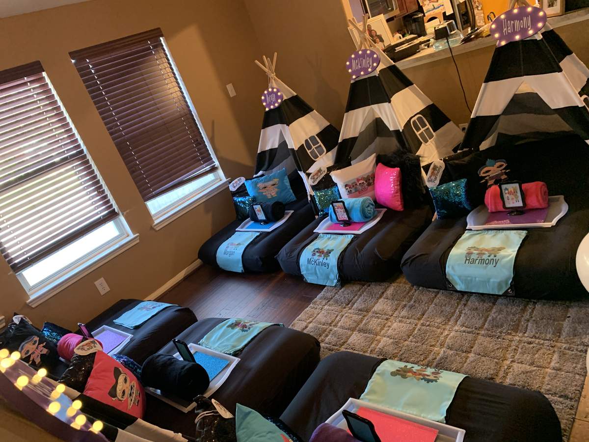 LOL Surprise Dolls / Birthday "McKinley sleepover" | Catch My Party