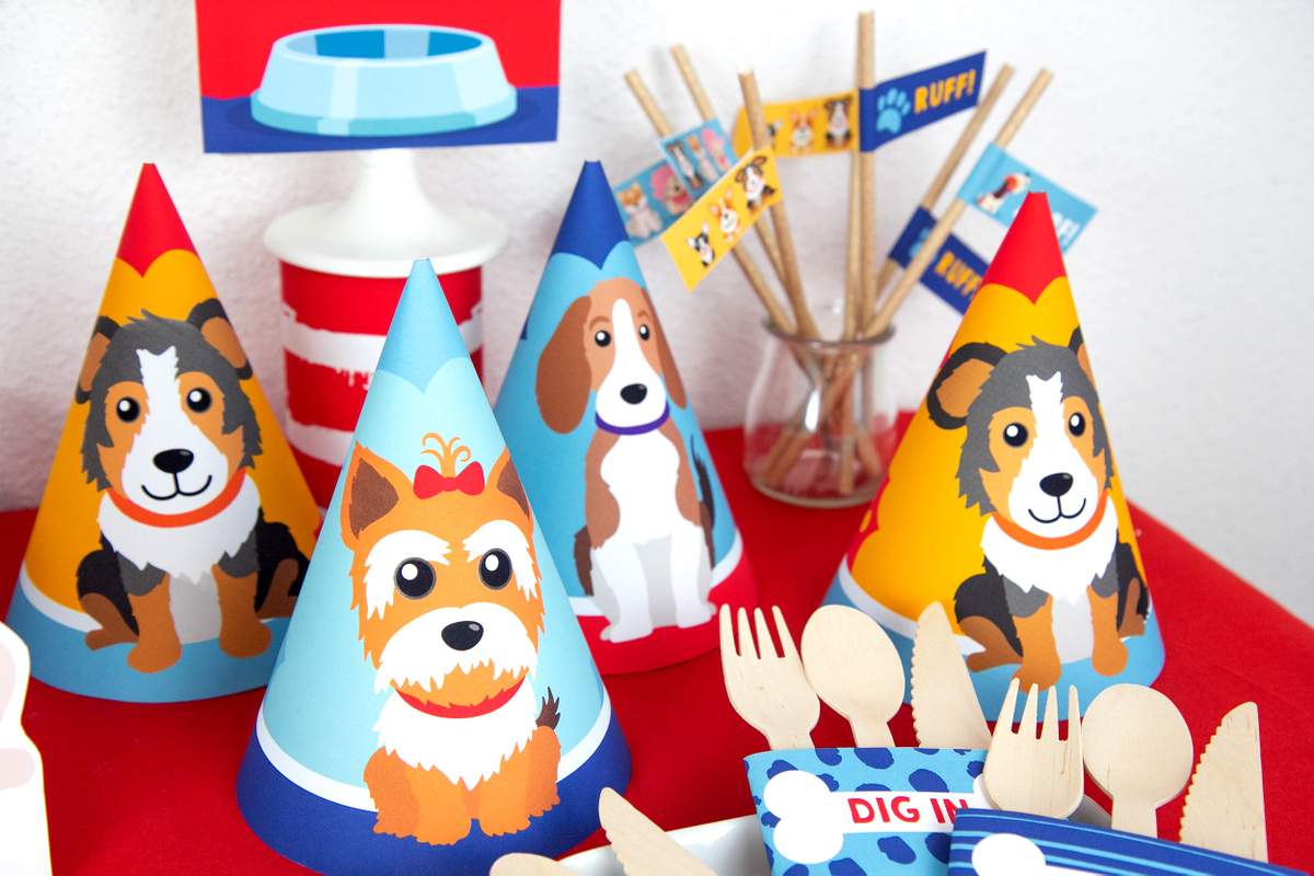 Dogs / Puppies Birthday Party Ideas | Photo 1 of 31 | Catch My Party
