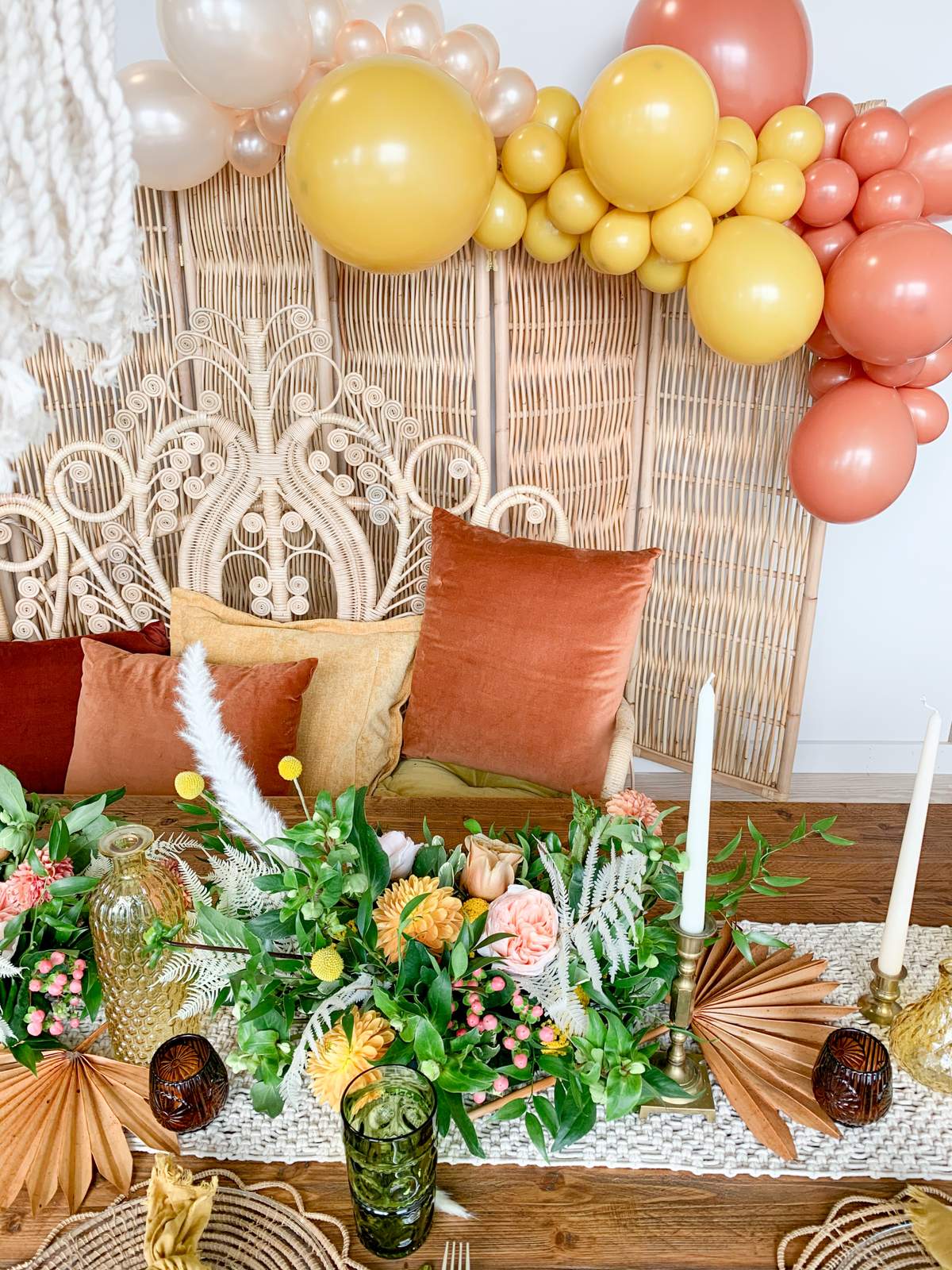 Boho Christmas/Holiday Party Ideas | Photo 24 of 31 | Catch My Party