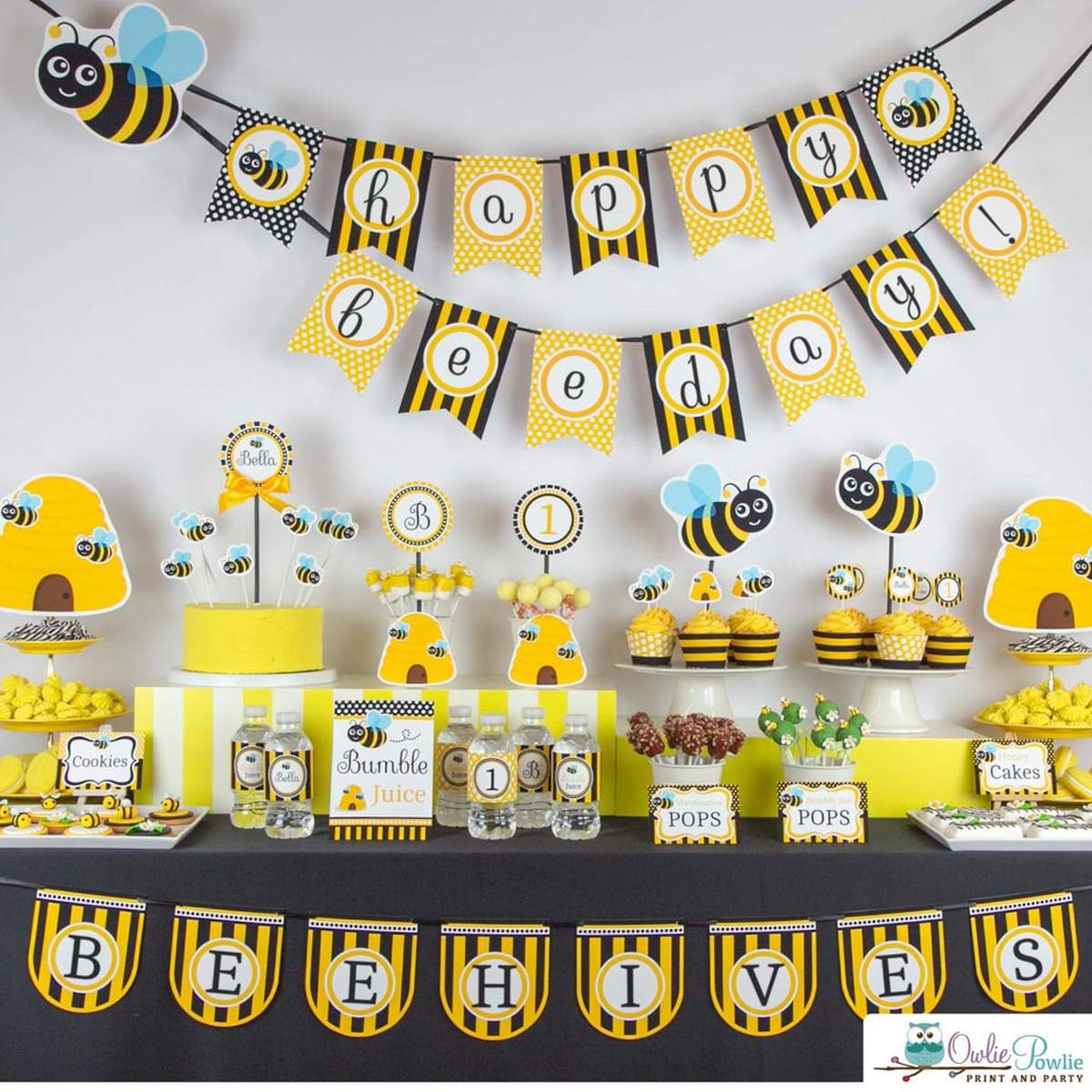 Bumble Bees / Birthday "Bumble bee birthday party" | Catch My Party