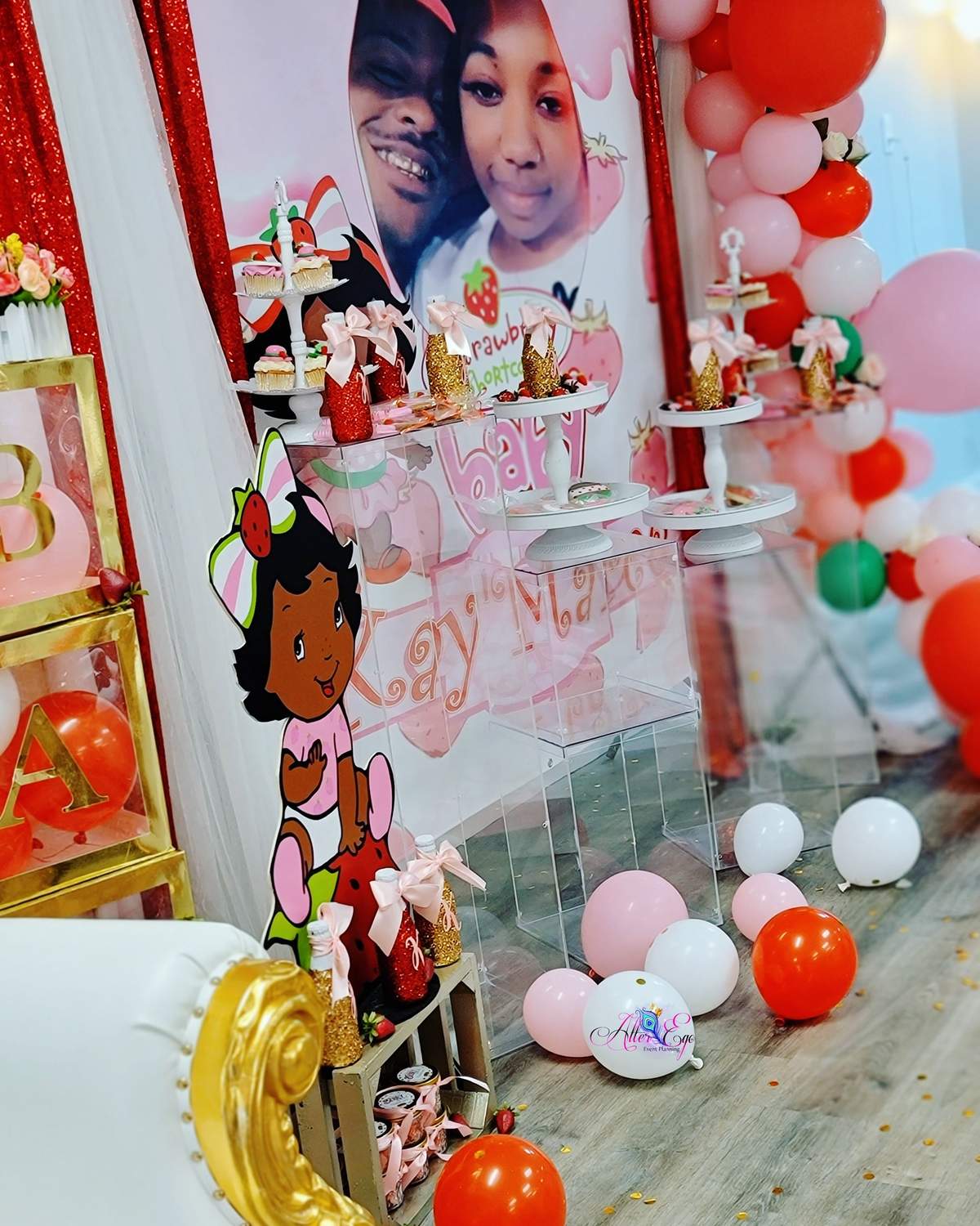 Strawberry Shortcake Baby Shower Party Ideas | Photo 7 of 18 | Catch My Party