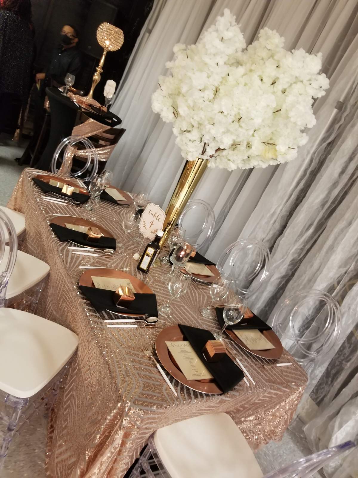 Rose Gold Birthday Party Ideas | Photo 24 of 28 | Catch My Party