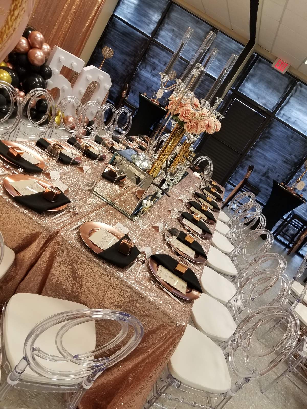Rose Gold Birthday Party Ideas | Photo 14 of 28 | Catch My Party