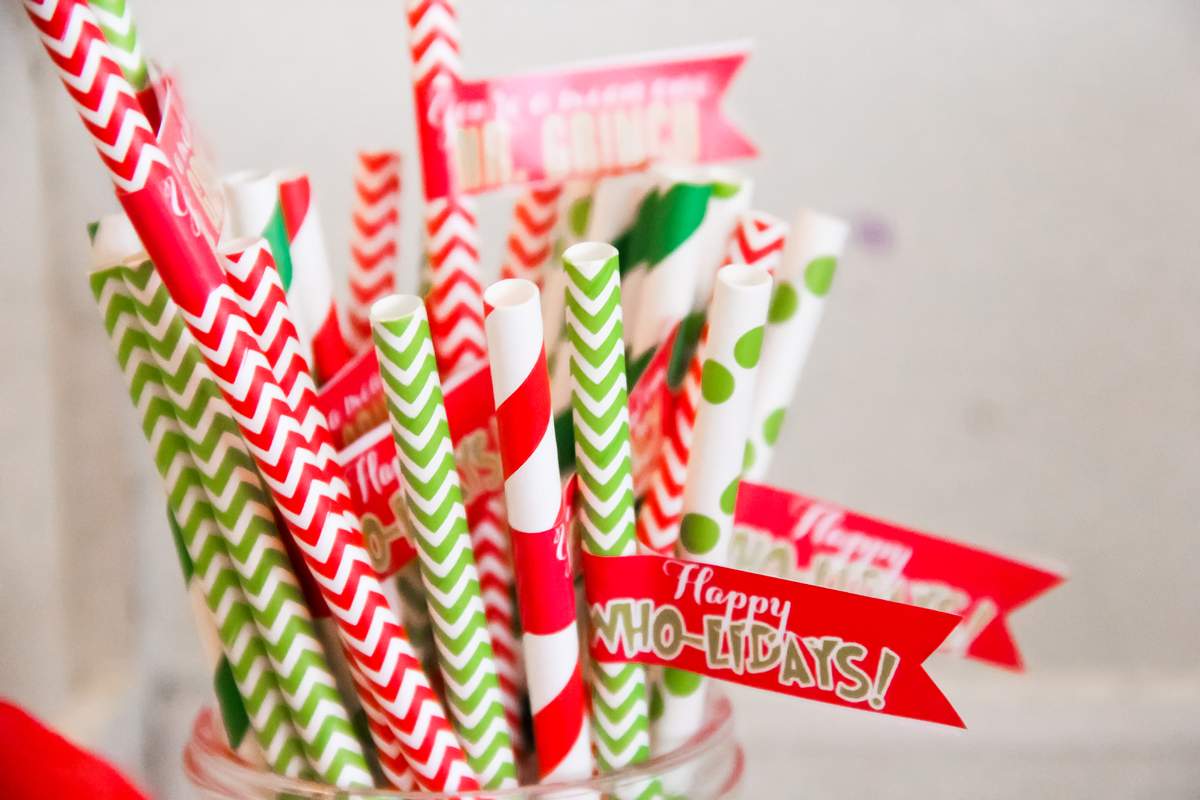 Grinch Christmas/Holiday Party Ideas | Photo 1 of 39 | Catch My Party