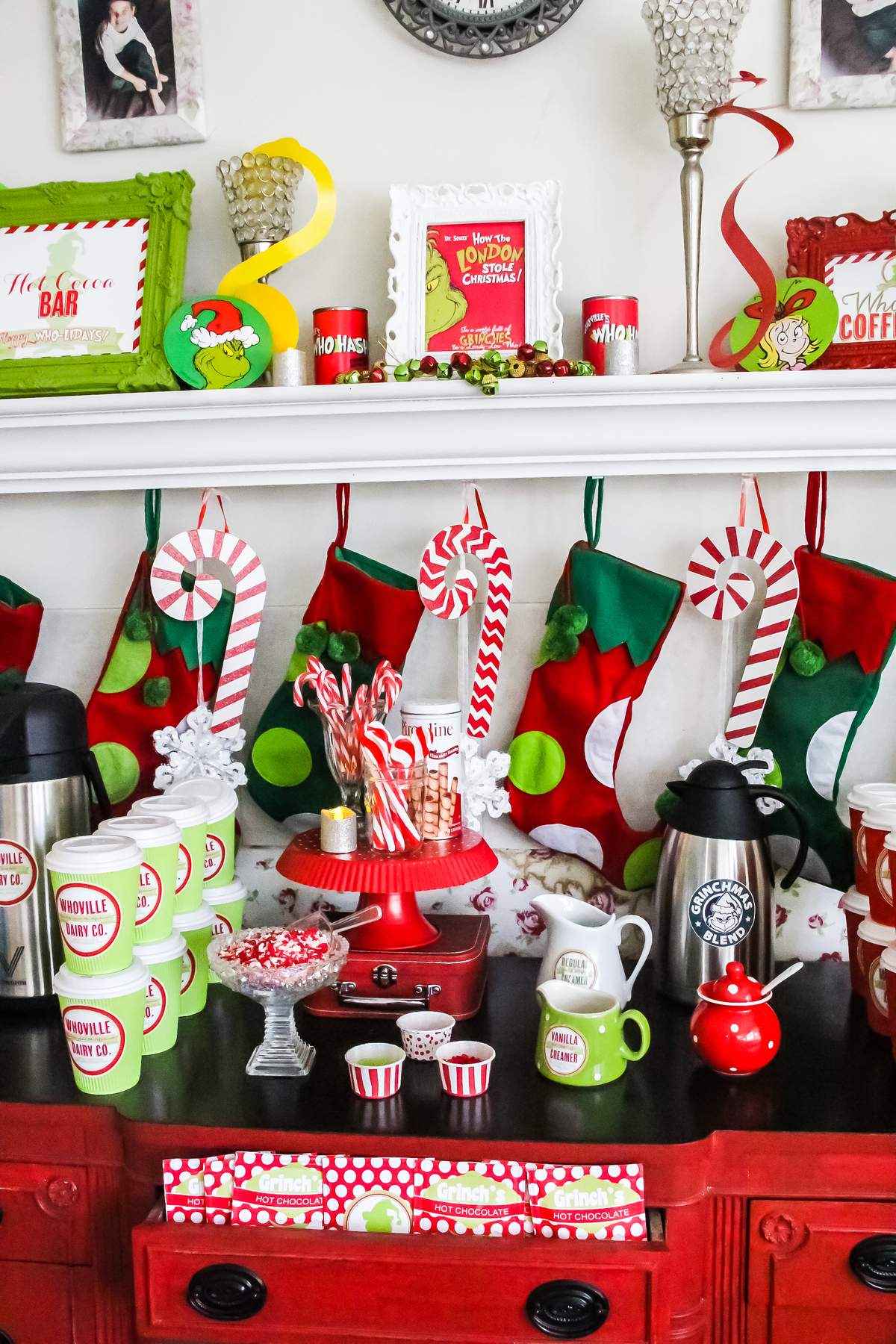 Grinch Christmas/Holiday Party Ideas | Photo 1 of 39 | Catch My Party