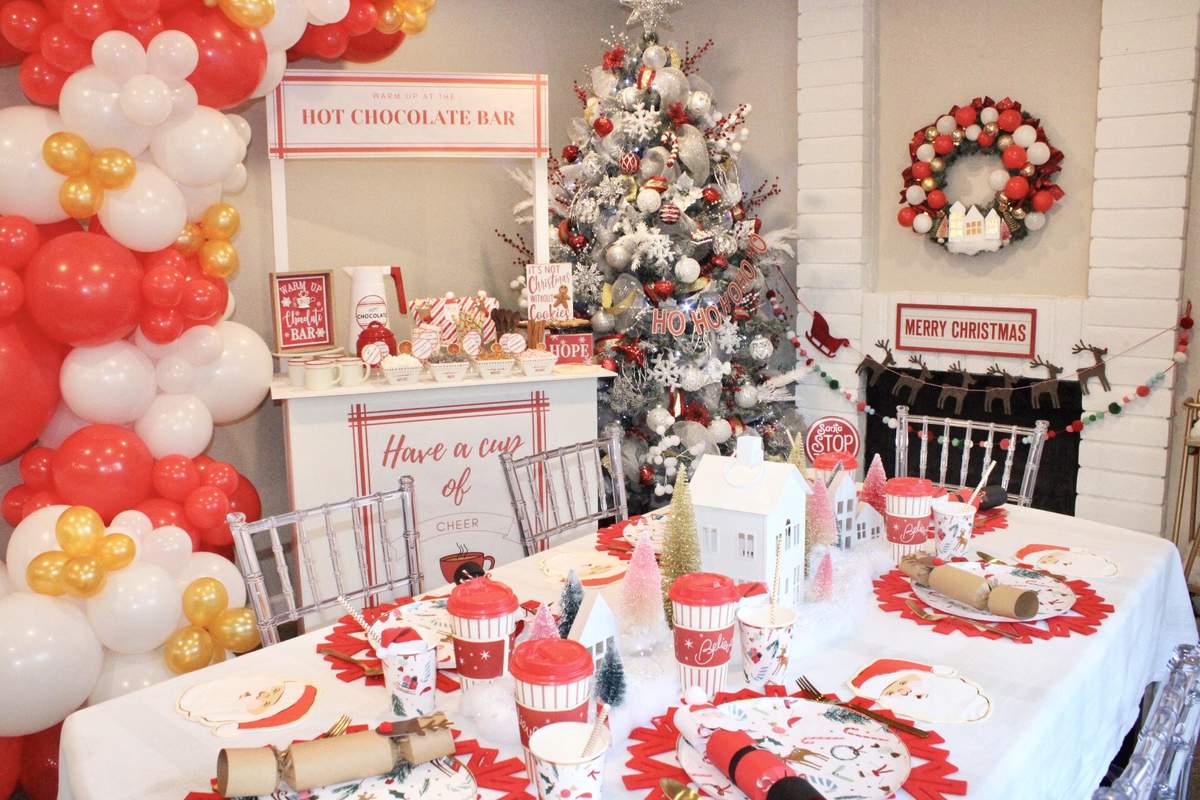 Santa and Reindeer Christmas/Holiday Party Ideas | Photo 1 of 12 ...